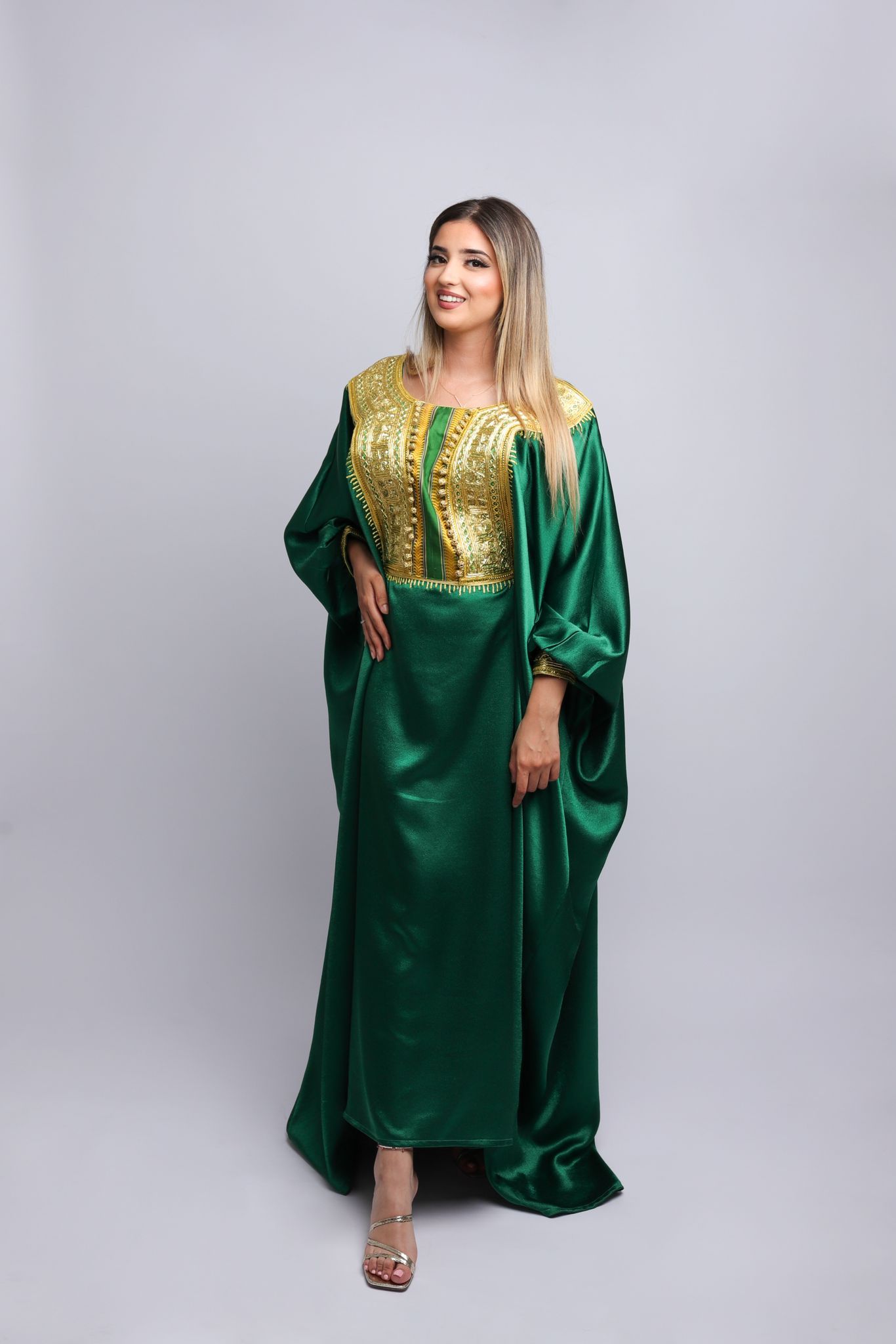 Siwar verte - Tunisian Dress